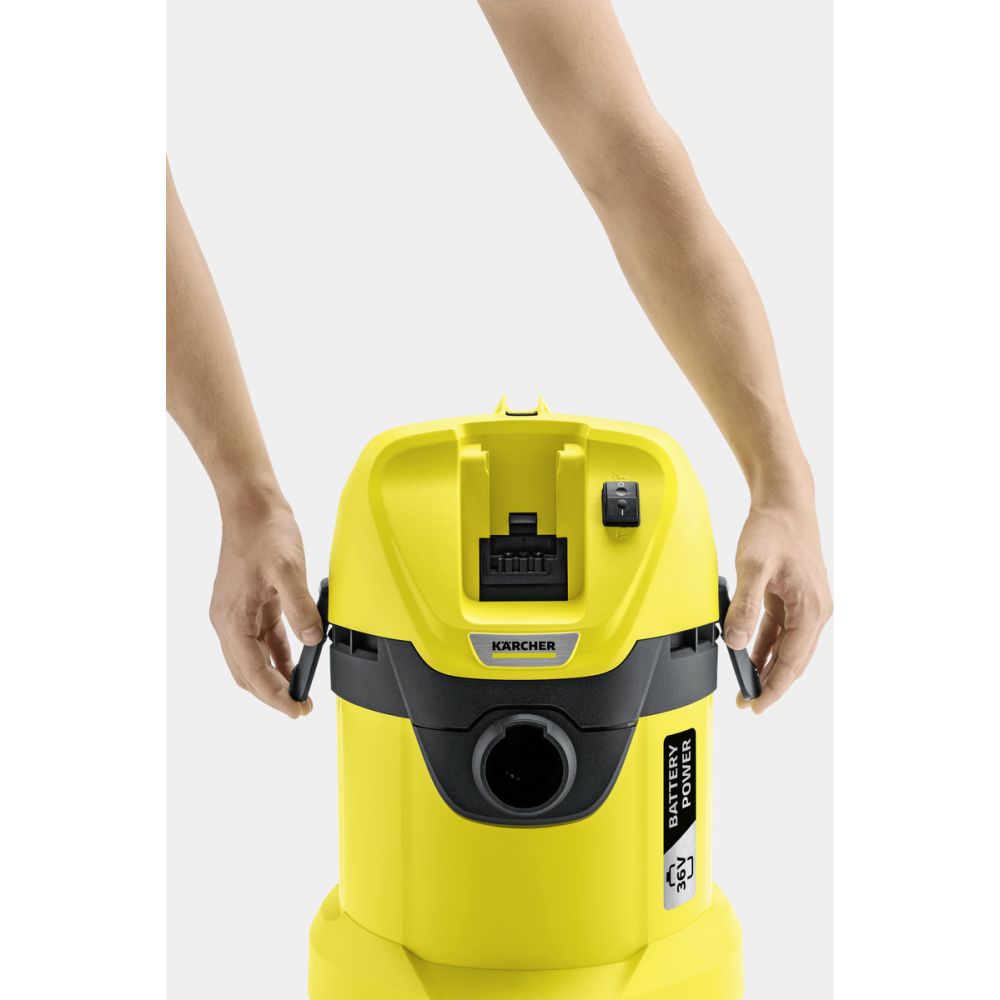 Karcher Vacuum WD 3 Battery Set Σκούπα | euragora.gr