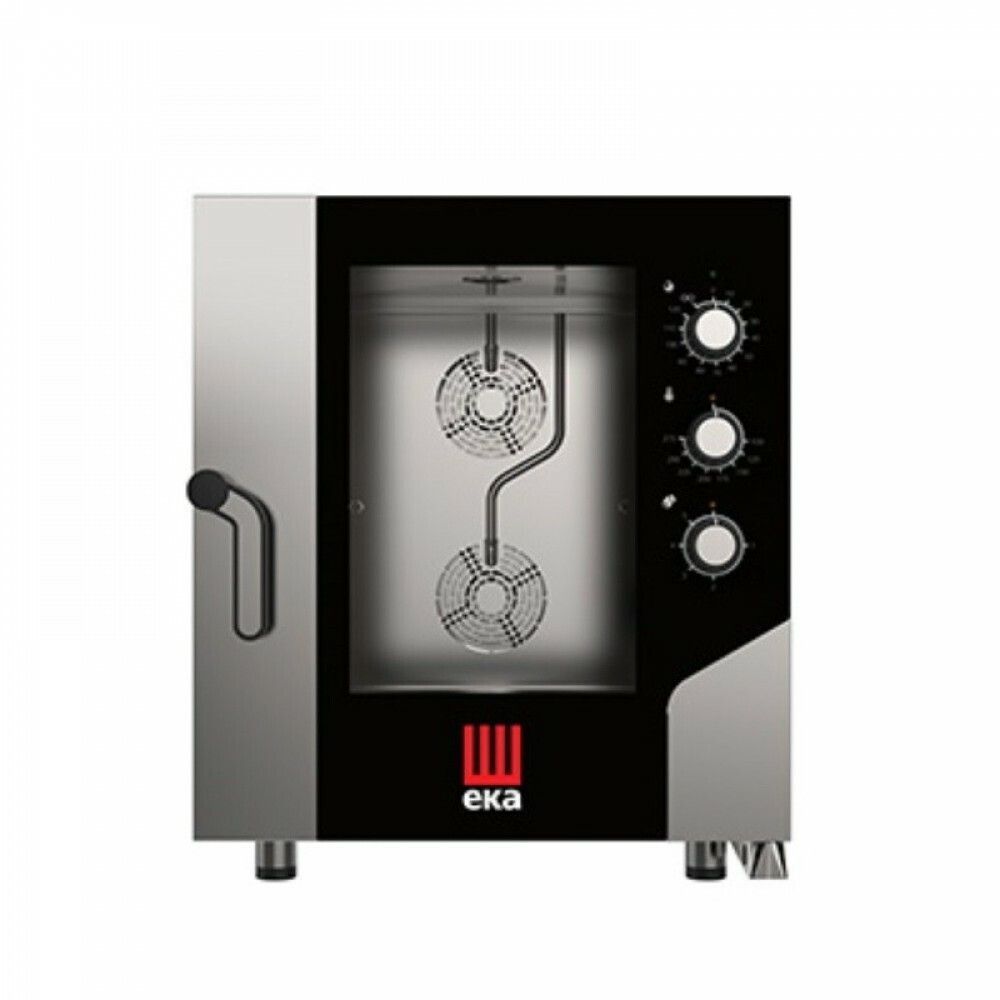 EKA MKF 711 S Ηλεκτρικός Φούρνος 10.4kW με Ατμό Χωρητικότητας 7 GN1/1 ...