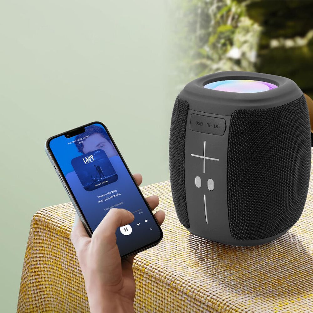 Akai ABTS-V5BK Mini Φορητό Bluetooth Ηχείο Μαύρο | euragora.gr