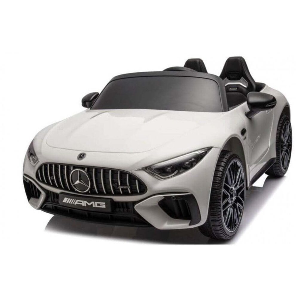 Mercedes AMG SL63 12V White License Original Electric Bulls | euragora.gr